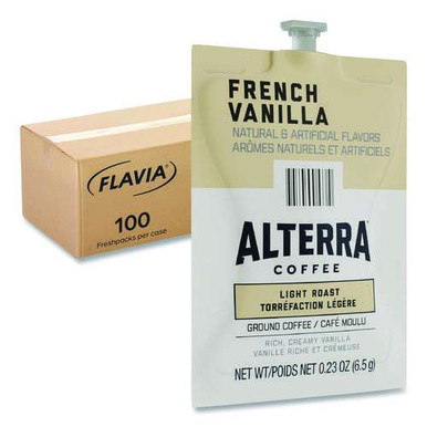 Buy Alterra French Vanilla Coffee Freshpack, 100/carton | 123office.com