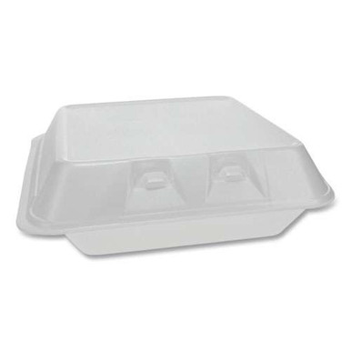 Buy Smartlock Foam Hinged Lid Container, Large, 3-compartment, 9 X 9.25 X 3.25, White, 150 ...