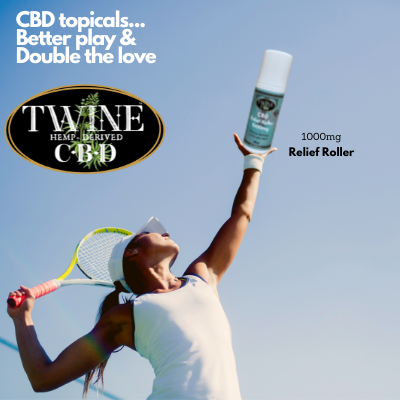 1000mg CBD Relief Roller 99% Pure Organic CBD Isolate THC Free 90ml - TWINE