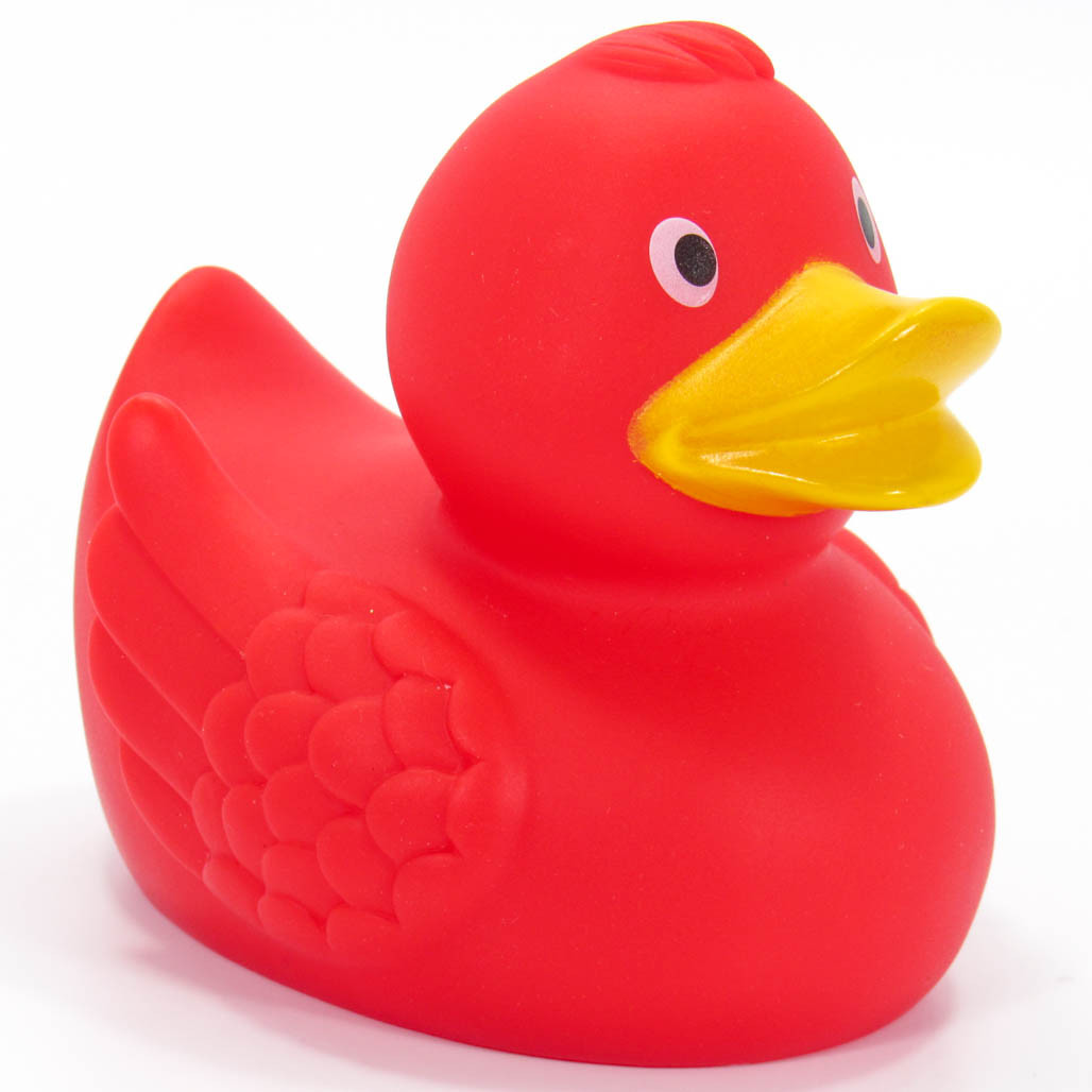 Red Heart Rubber Duck | Valentine's Day Rubber Duck