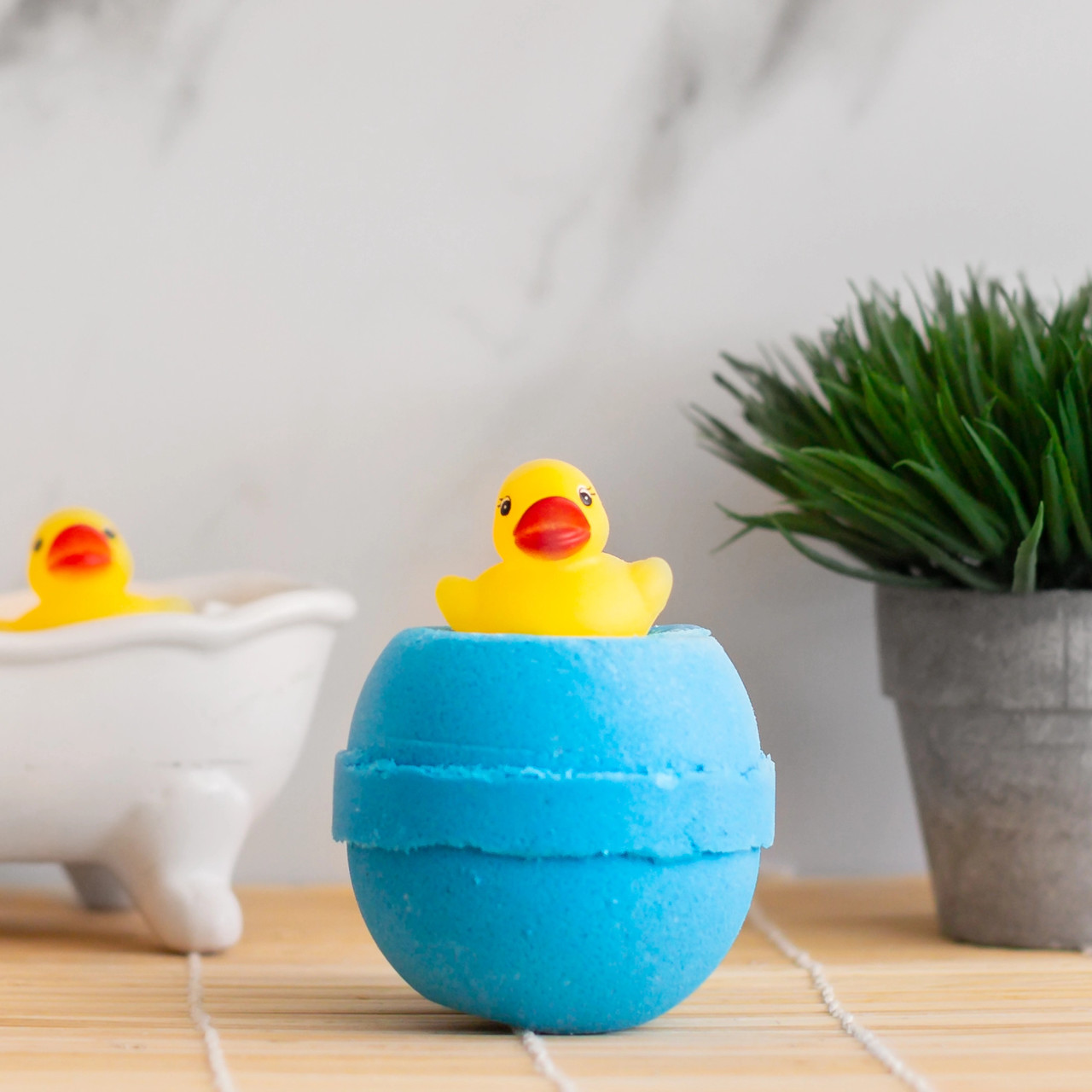 Elegant Baby Yellow Duck Bath Wrap