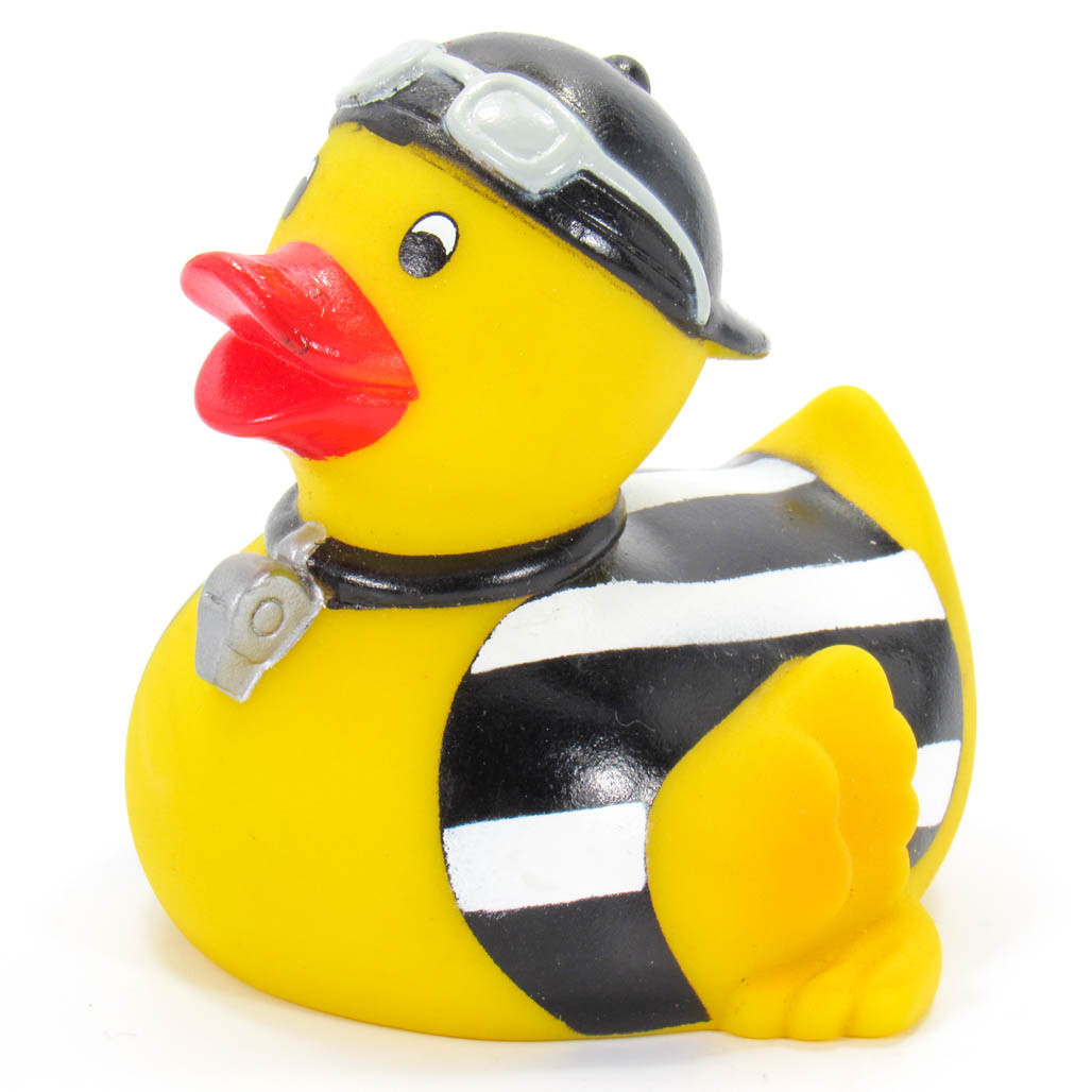 Referee Rubber Duck | Ducks in the Window