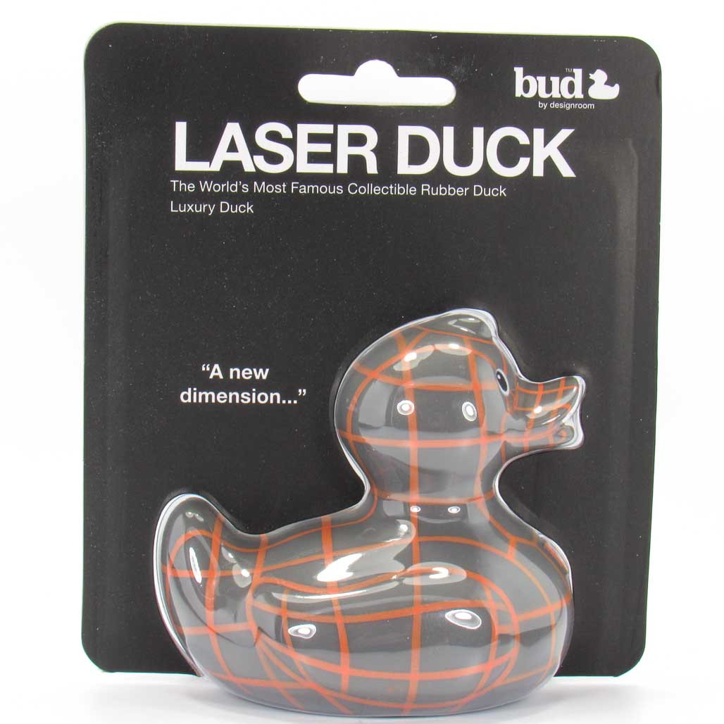 Laser Duck | Bud Duck | Personalised Rubber Duck