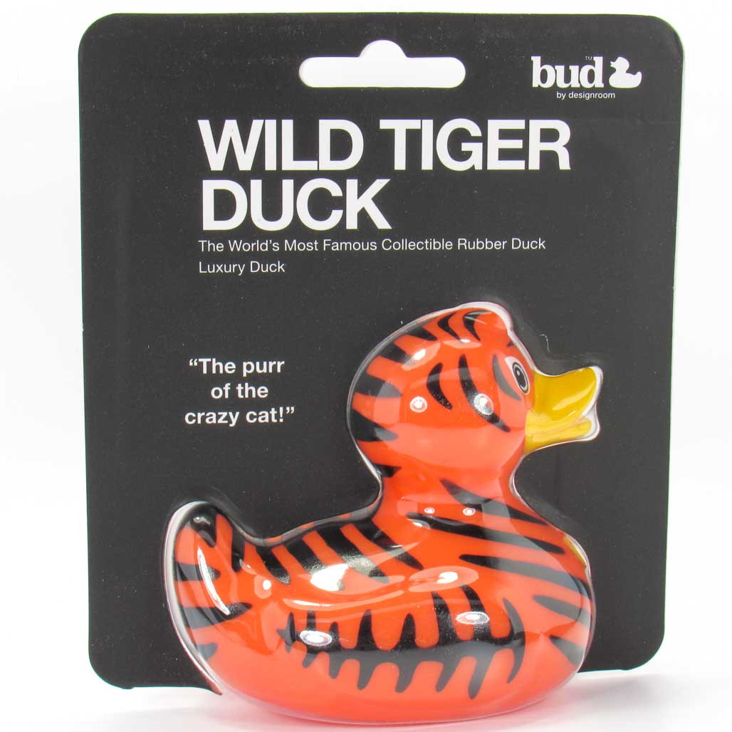 Wild Tiger Duck | Bud Rubber Ducks Online