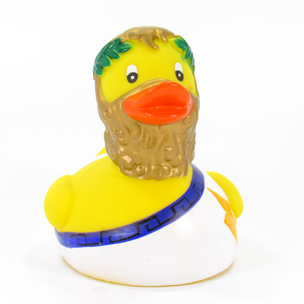 Zeus Greek God Rubber Duck by Yarto | Ducks in the Window®