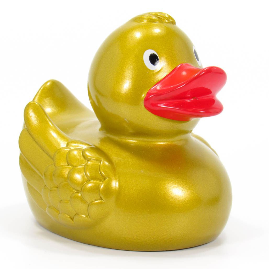 UV Color Changing Neon Yellow Rubber Duck | Ducks in the Window®