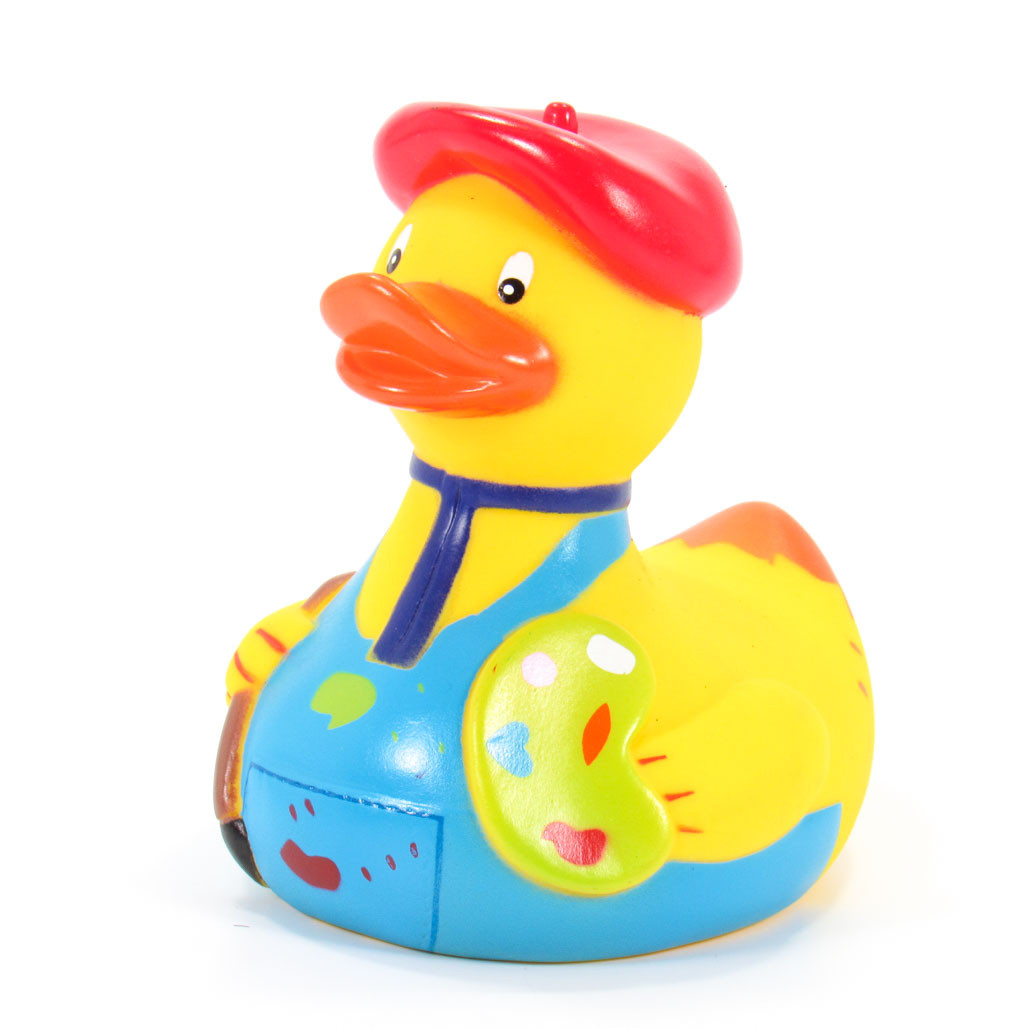 Salvador Dali Artist Rubber Duck by Yarto | Ducks in the Window®
