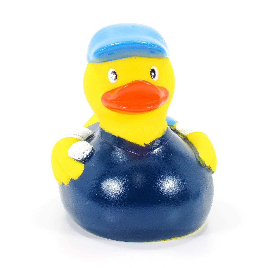 Golf Ball Rubber Duck | Ducks in the Window