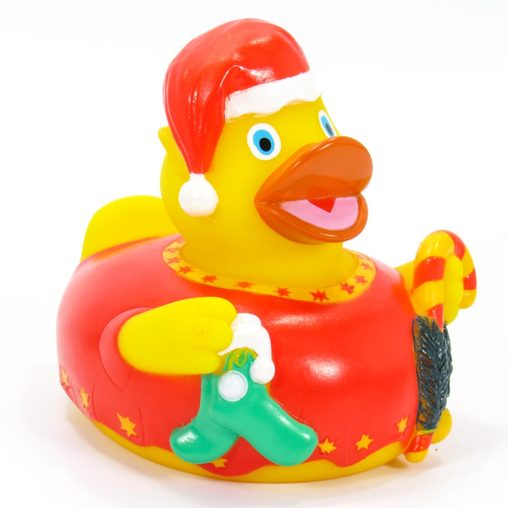 Elf Santa's Helper Rubber Duck | Ducks in the Window®
