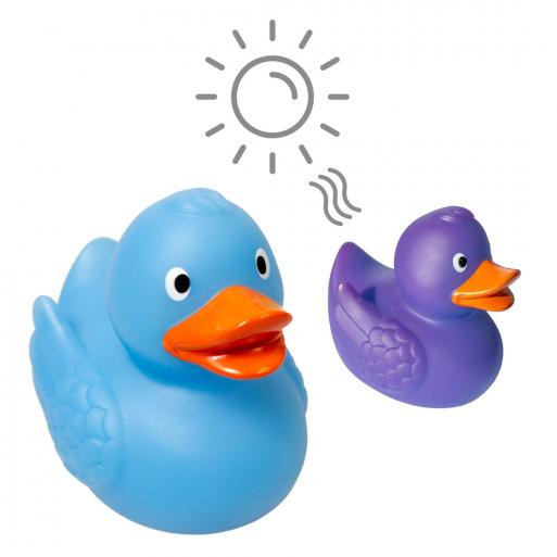 UV Color Changing Blue Rubber Duck | Ducks in the Window®