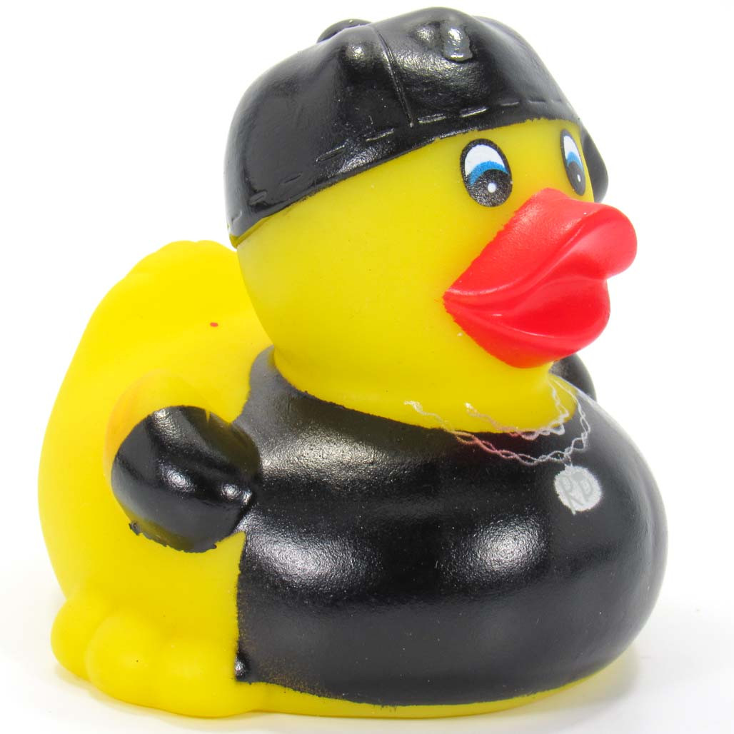 Hip Hop Rapper Rubber Duck | Ducks in the Window