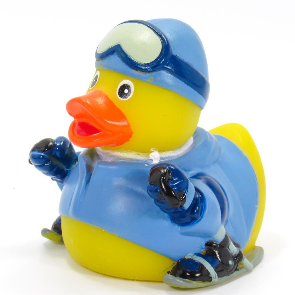 Skier Rubber Duck | Ducks In The WIndow