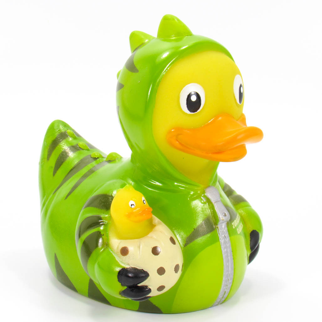 Jurrasic Quack Dinosaur Rubber Duck by Celebriducks