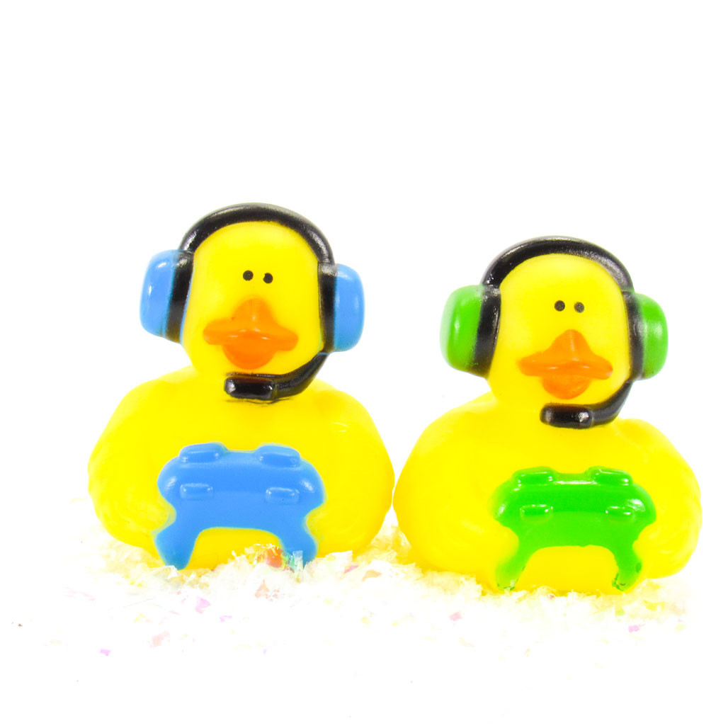 Gamer Small Rubber Duck Gift Bundle | Ducks in the Window