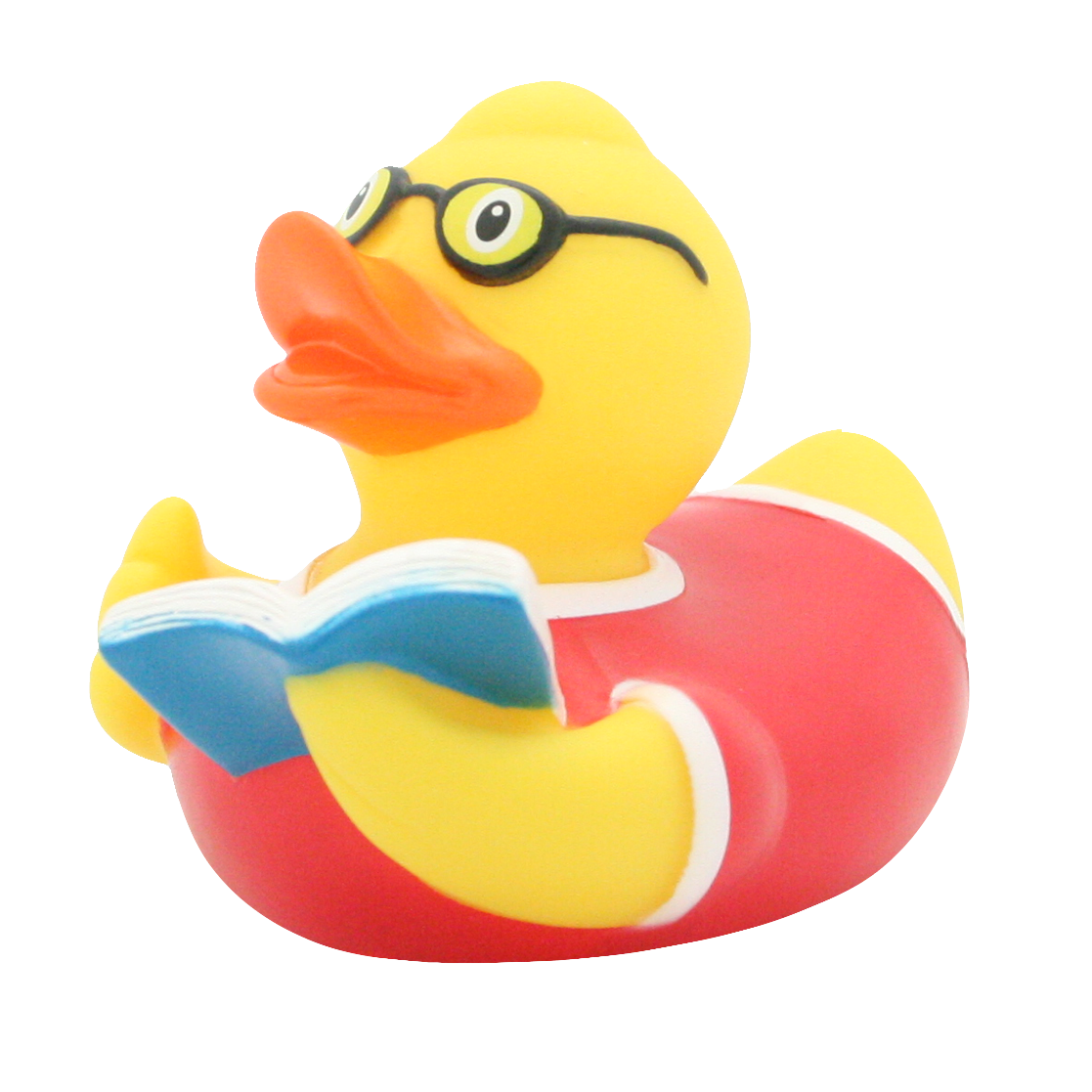 Book Reader Rubber Duck Bath Toy by LiLaLu | Ducks in the Window