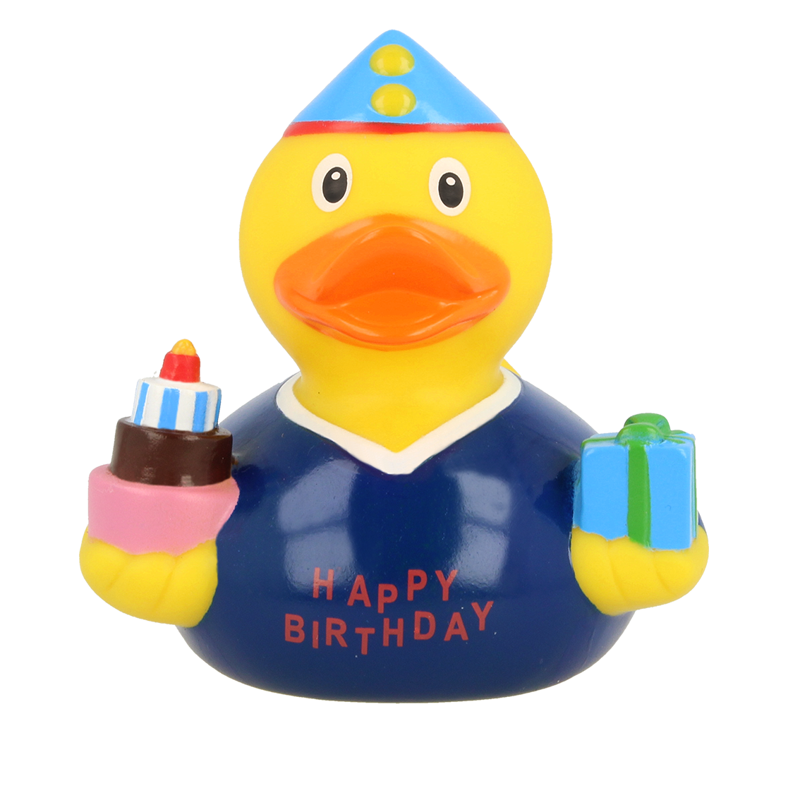 Birthday Boy Rubber Duck Bath Toy by LiLaLu | Ducks in the Window
