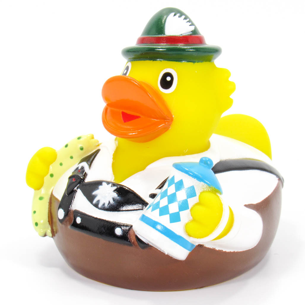 German Octoberfest Rubber Duck | Ducks In The Window
