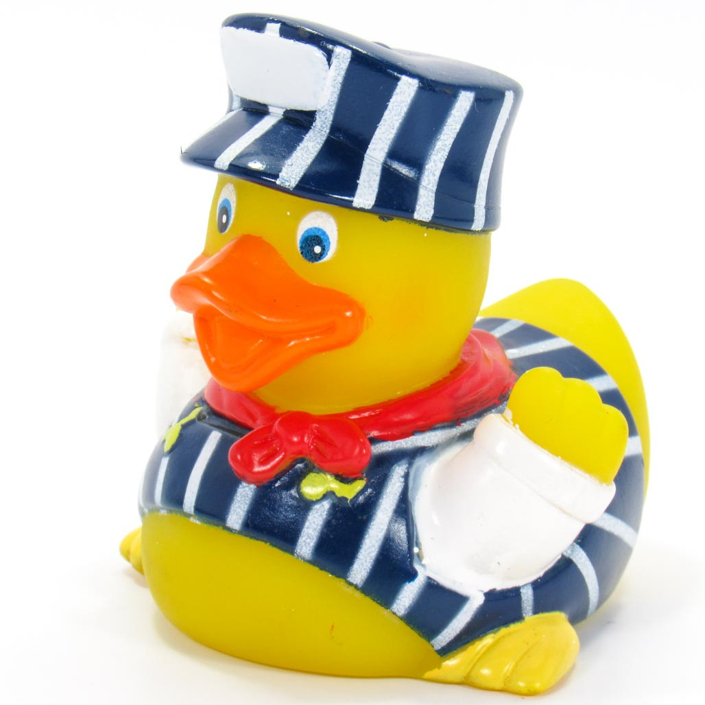 Train Conductor Rubber Duck | Ducks In The Window