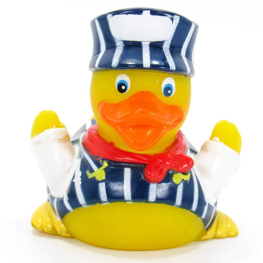 Train Conductor Rubber Duck | Ducks In The Window