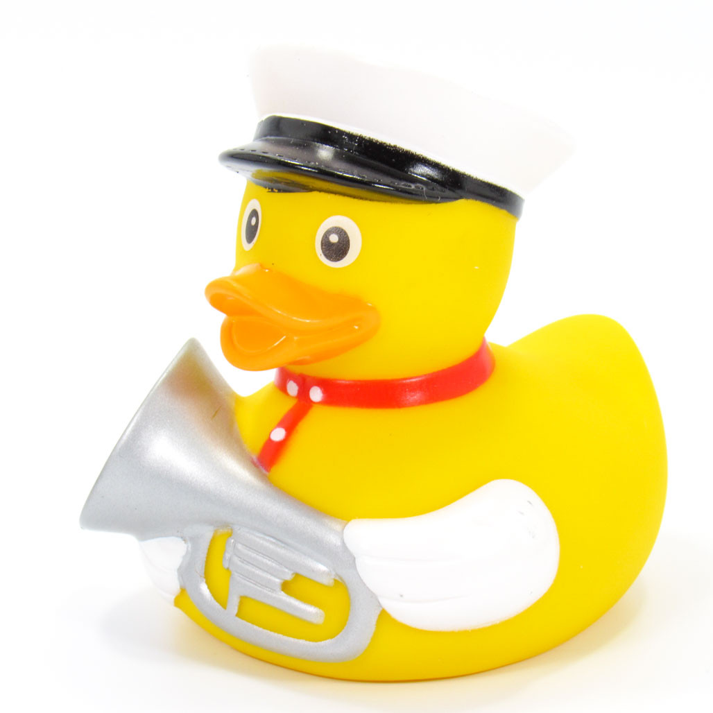 Horn Player Rubber Duck Marching Band | Rubber Duck Shop