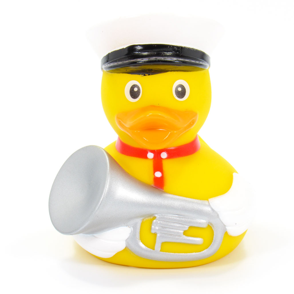 Horn Player Rubber Duck Marching Band | Rubber Duck Shop