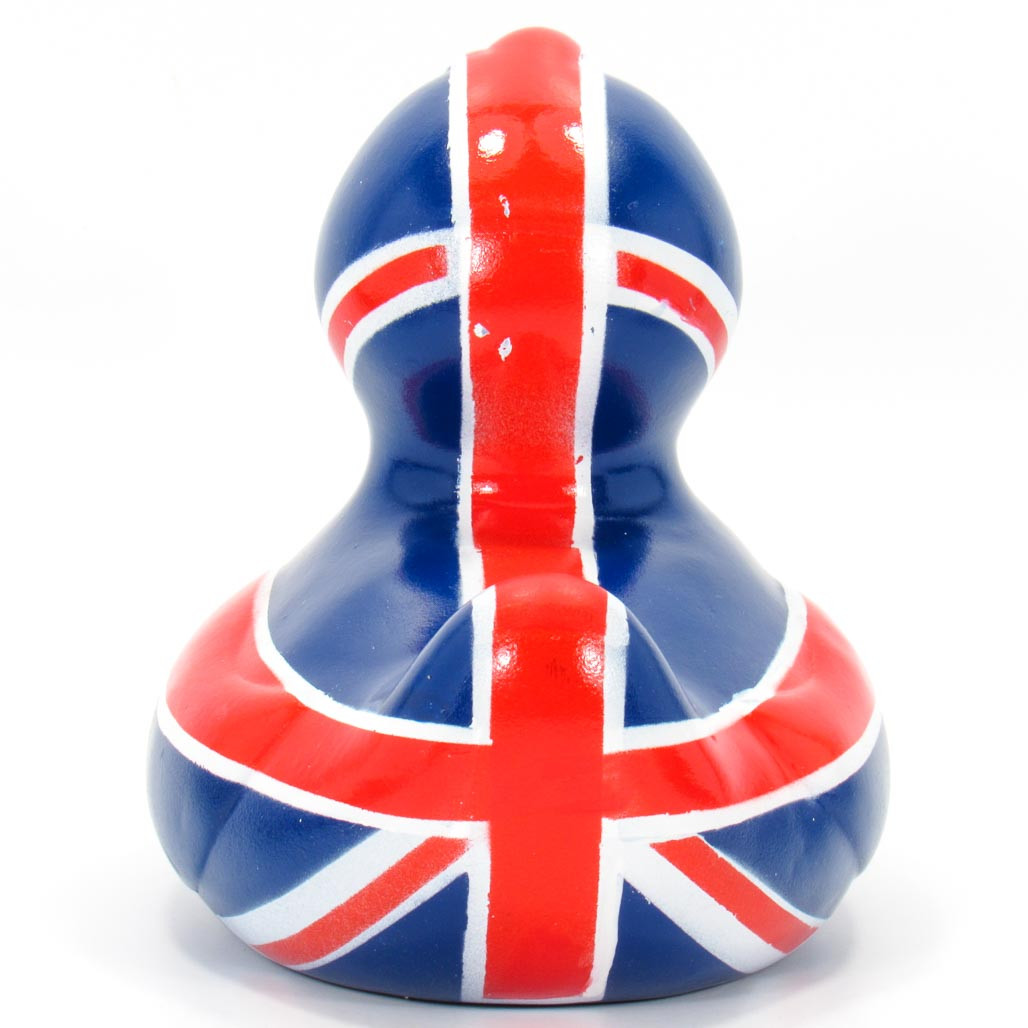 Brit Duck Deluxe Rubber Duck by Bud Ducks | Ducks in the Window