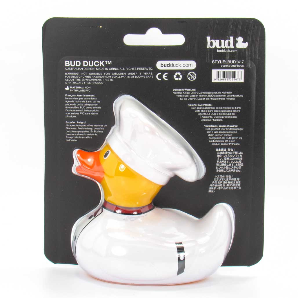 Chef Duck by Bud Ducks Rubber Ducks | Ducks in the Window