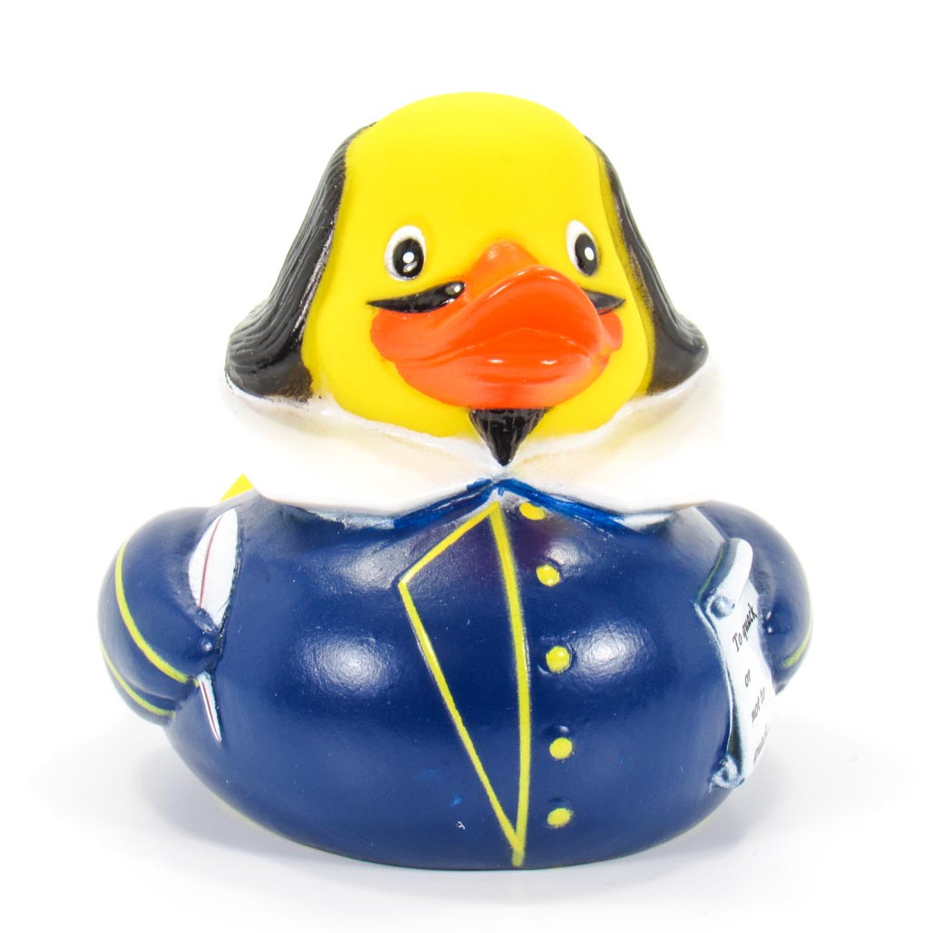 Shakespeare Rubber Duck by Yarto | Ducks in the Window