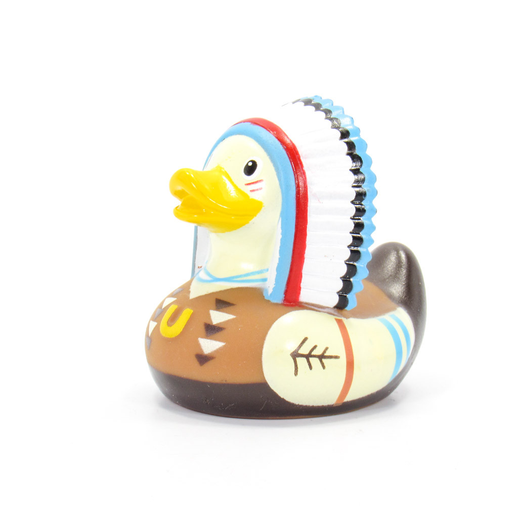 Chief Duck Mini by Bud Ducks Rubber Ducks | Ducks in the Window