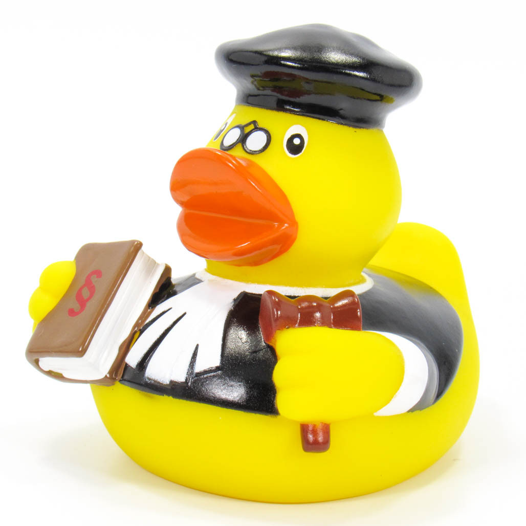 Judge Barrister Rubber Duck by Schnabels | Ducks In The Window®