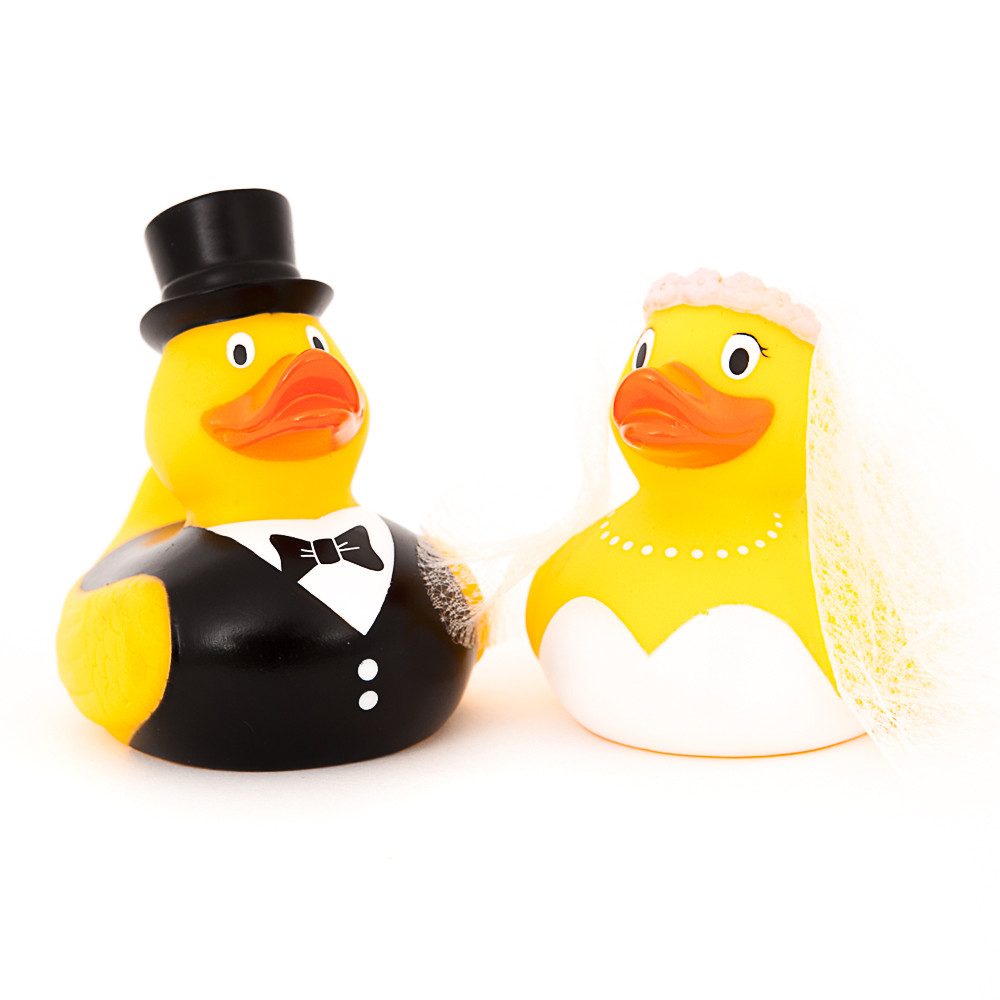 Wedding Couple Bride and Groom Rubber Duck Online