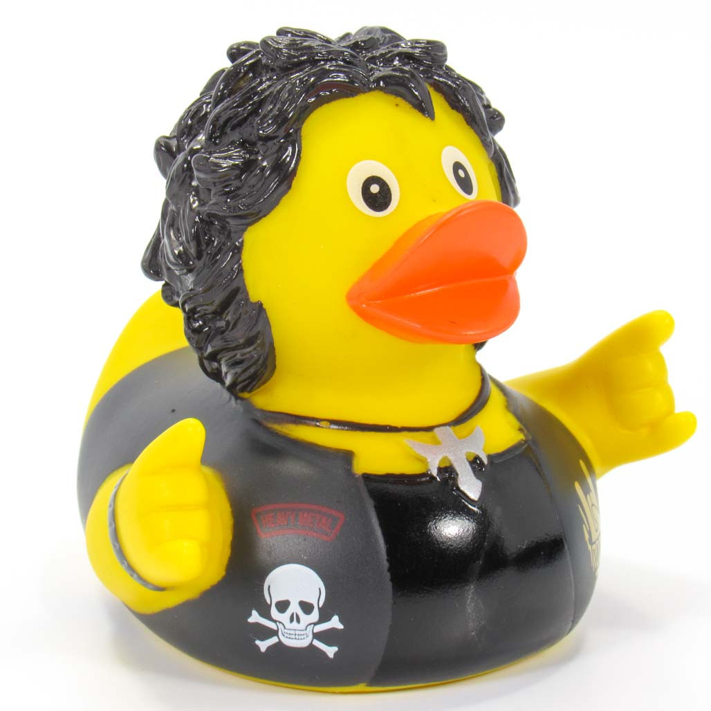 Heavy Metal Rocker Rubber Duck | Custom Rubber Duck Online