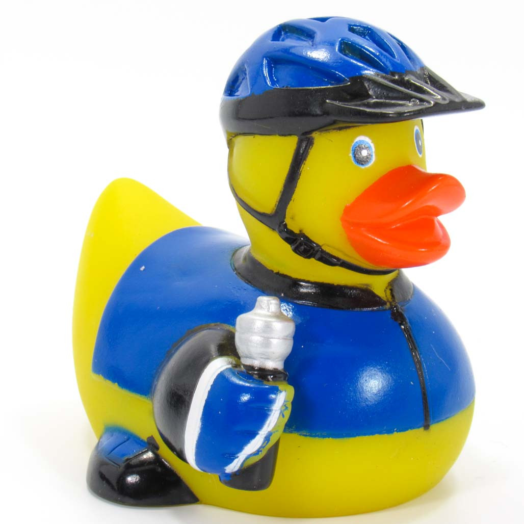 Bicycler Rubber Duck | Ducks in the Window