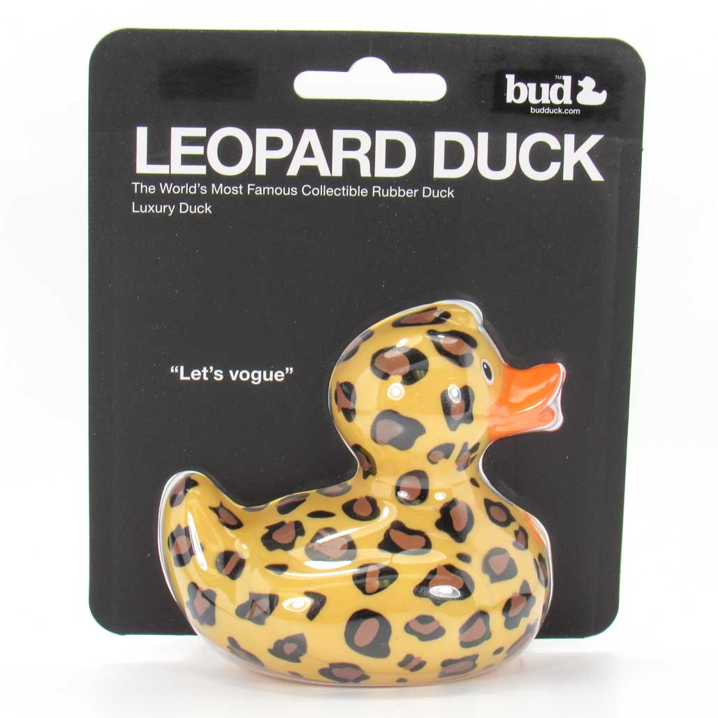 Lush Leaopard Duck | Personalised Rubber Duck Online