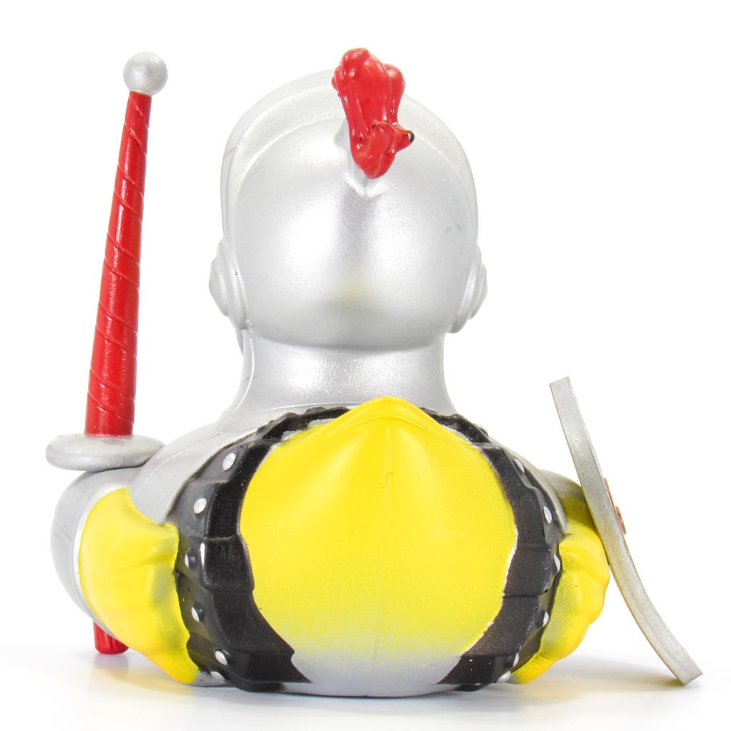 Jought Knight Red Rubber Duck | Custom Bath Rubber Duck