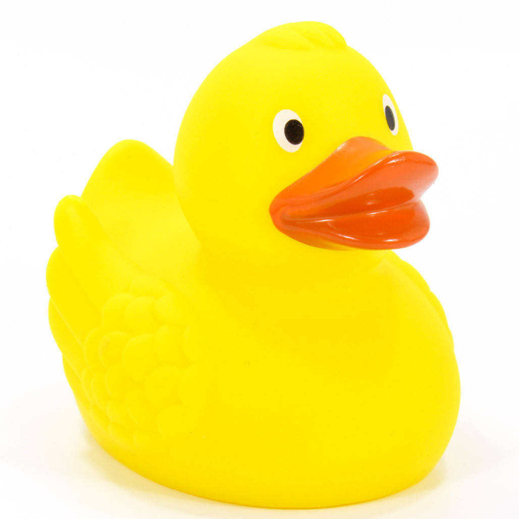 Bright Yellow Classic Rubber Duck | Ducks in the Window®