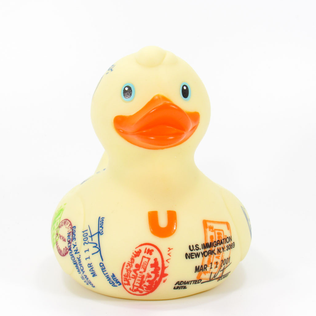 International Luxury Bud Rubber Duck by Bud Ducks| Ducks in the Window®