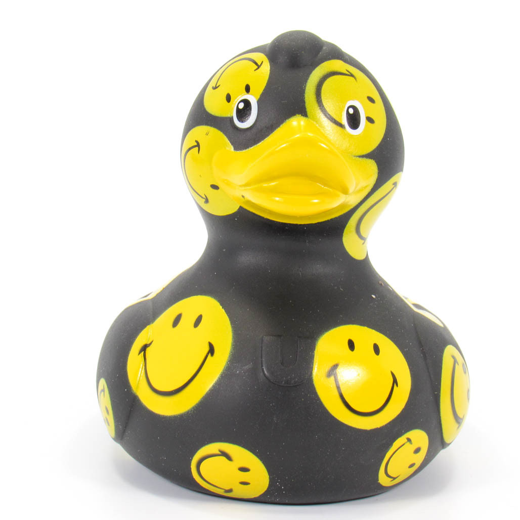 Smiley Luxury Bud Rubber Duck by Bud Ducks| Ducks in the Window®