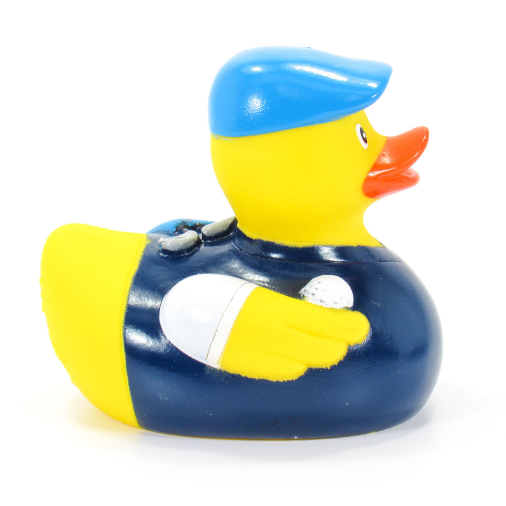 Golfing Golfer Rubber Duck by Yarto | Ducks in the Window®