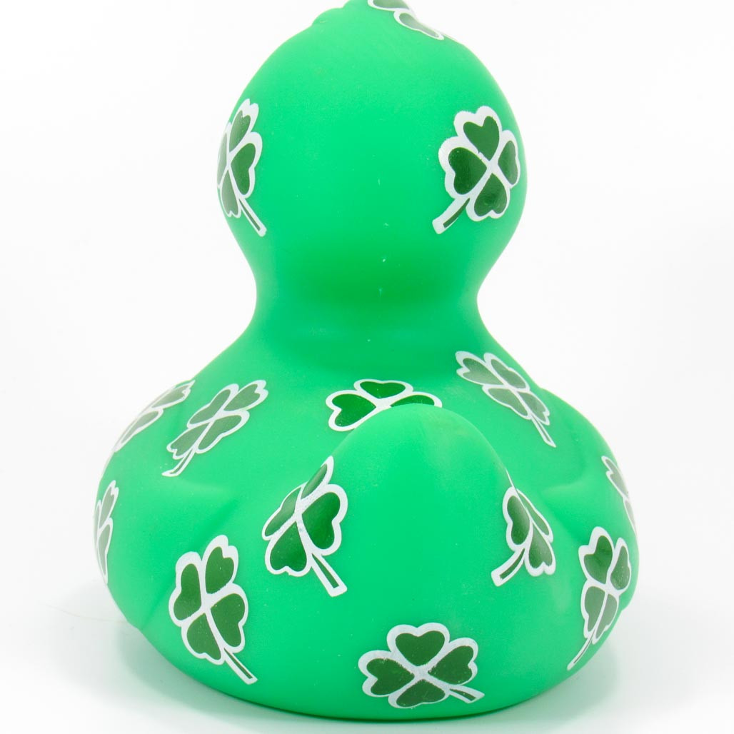 Clover Patch Rubber Duck by Bud Ducks| Ducks in the Window®