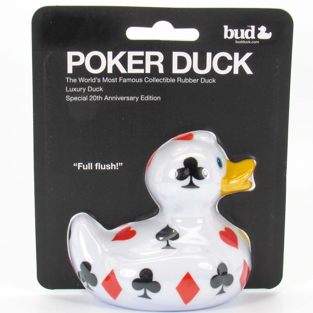 Poker (Gambler) Rubber Duck by Bud Ducks | Ducks in the Window®