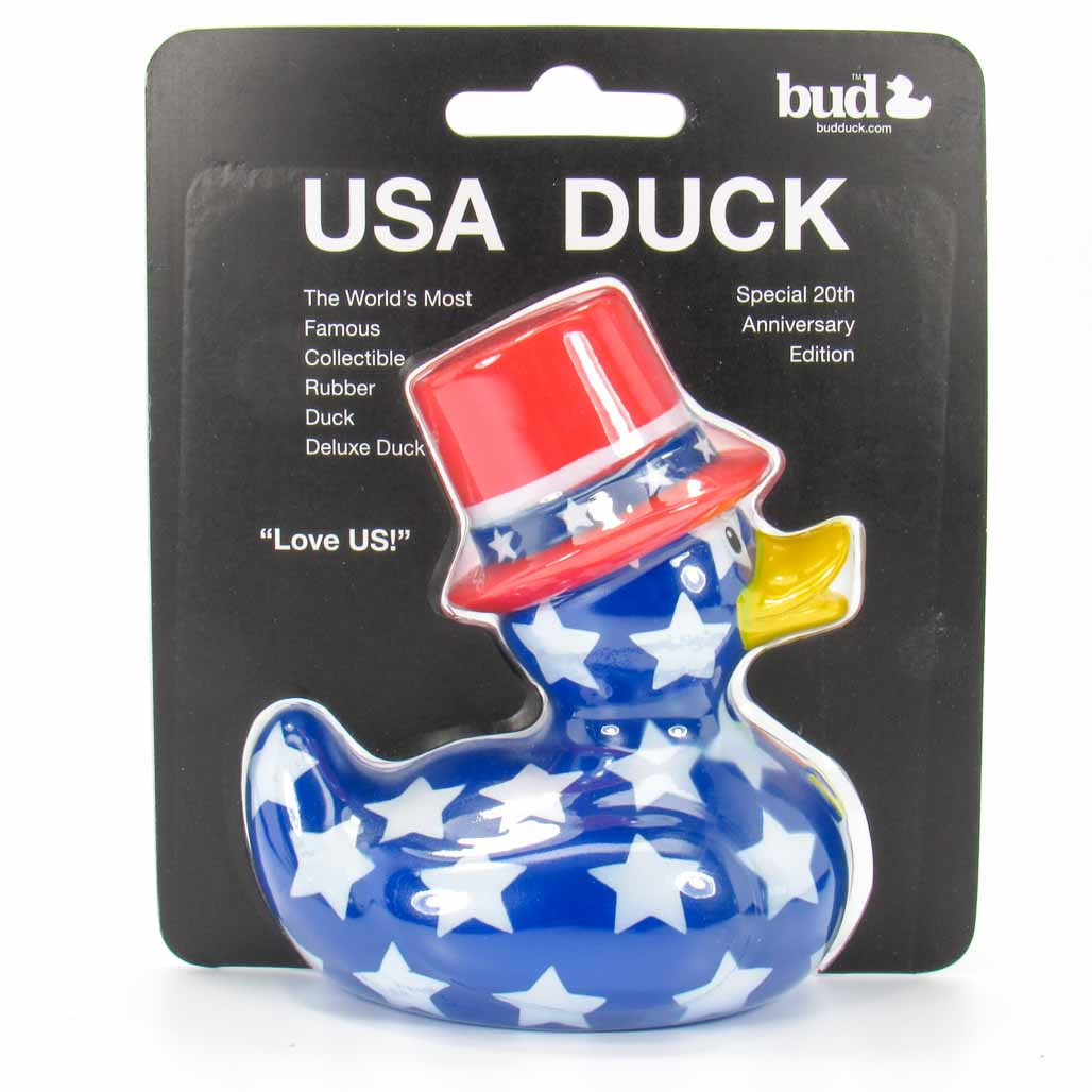 USA (4th Patriotic) Rubber Duck by Bud Ducks | Ducks in the Window®