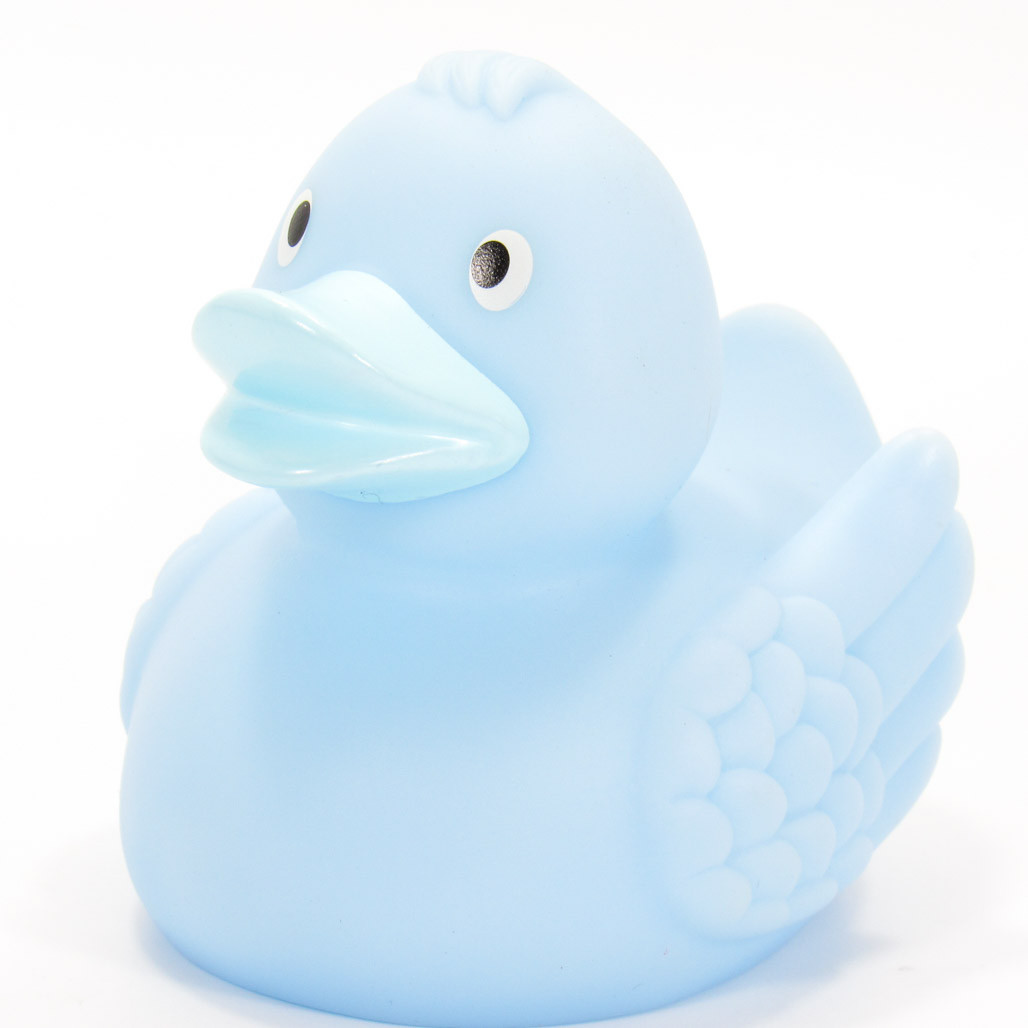 Blue Pastel Rubber Duck | Ducks in the Window®