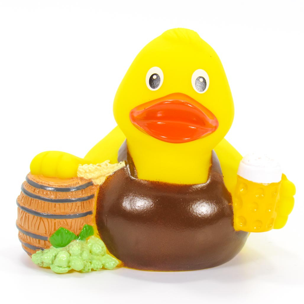 Beer Brewer Rubber Duck | Ducks in the Window®