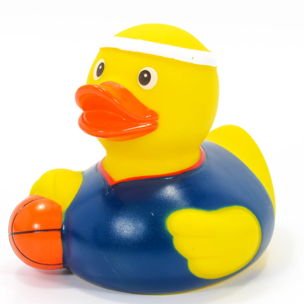 Basketball Player Rubber Duck | Ducks in the Window®