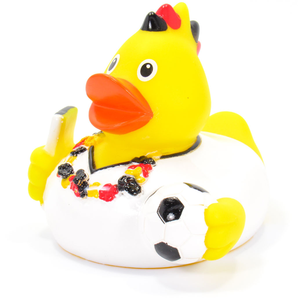 Soccer Fan Rubber Duck | Ducks in the Window®