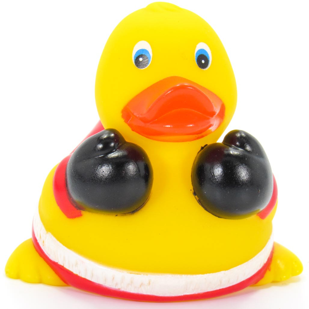 Boxer Rubber Duck | Ducks in the Window