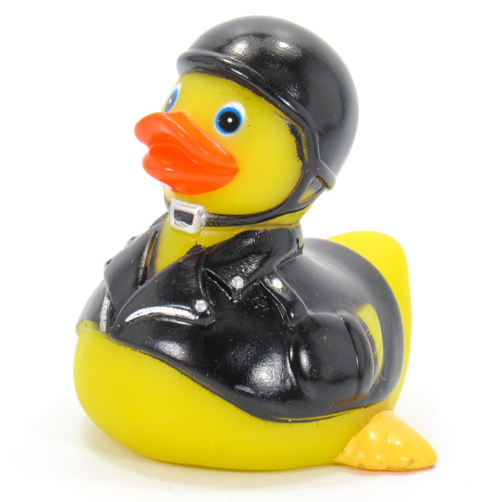 Motorcyle Rubber Duck | Ducks in the Window®