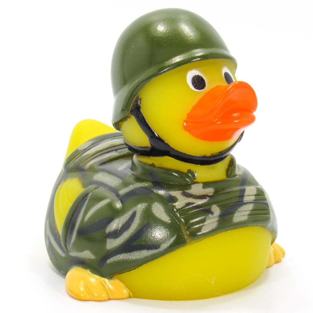 Army First Responder Rubber Duck | Ducks In The Window