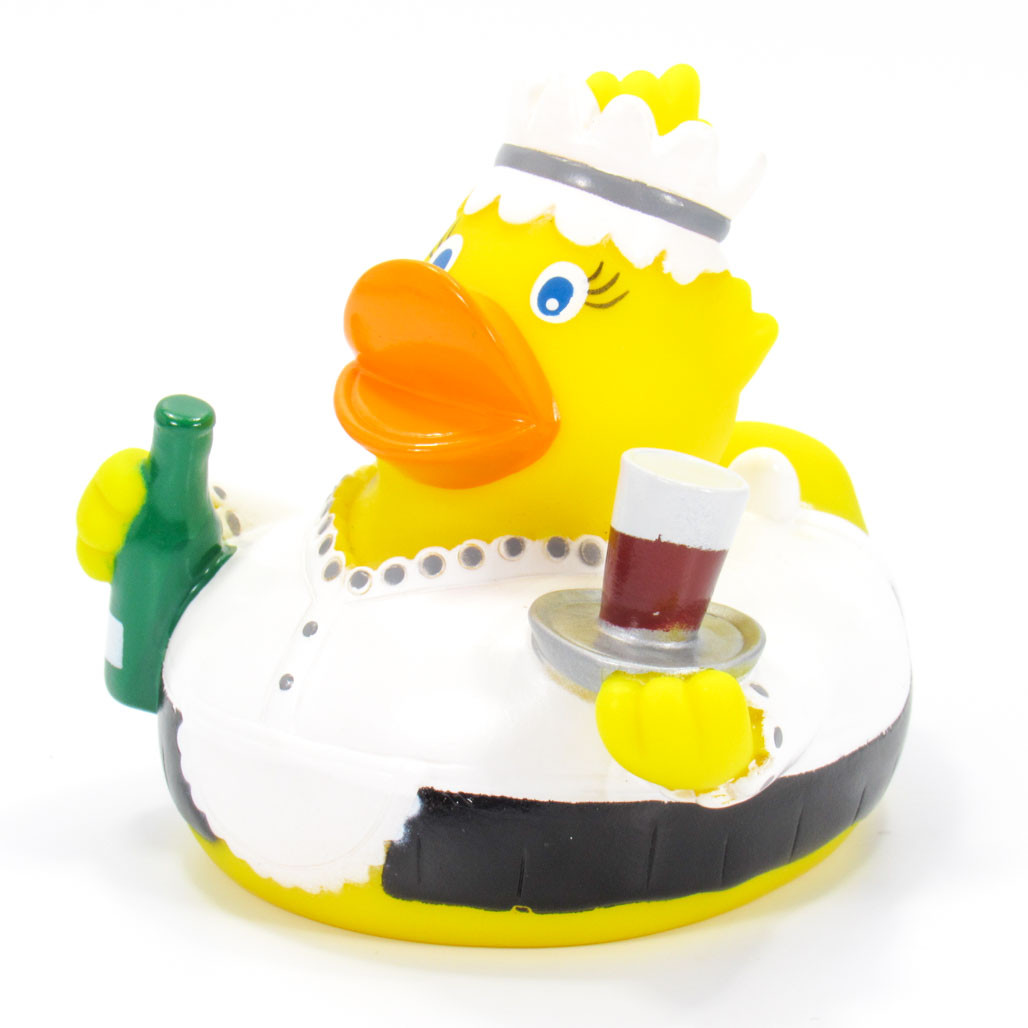 Cleaning Lady Rubber Duck | Ducks in the Window®